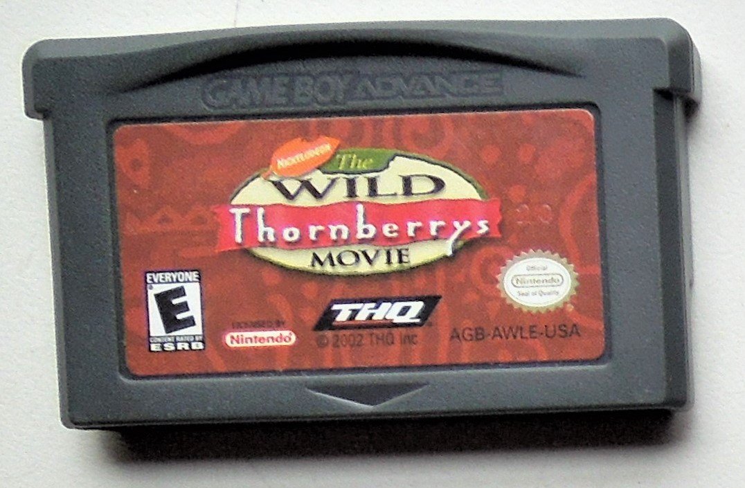 2002 THQ The Wild Thronberrys Movie For the Game Boy Advance & Nintendo DS