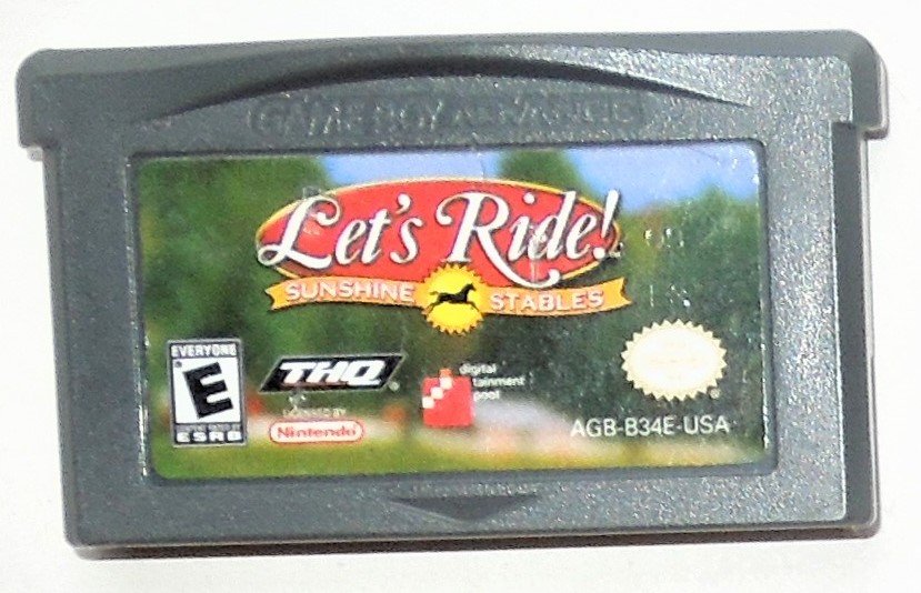 2005 THQ Let's Ride Sunshine stables For Game Boy Advance & Nintendo DS