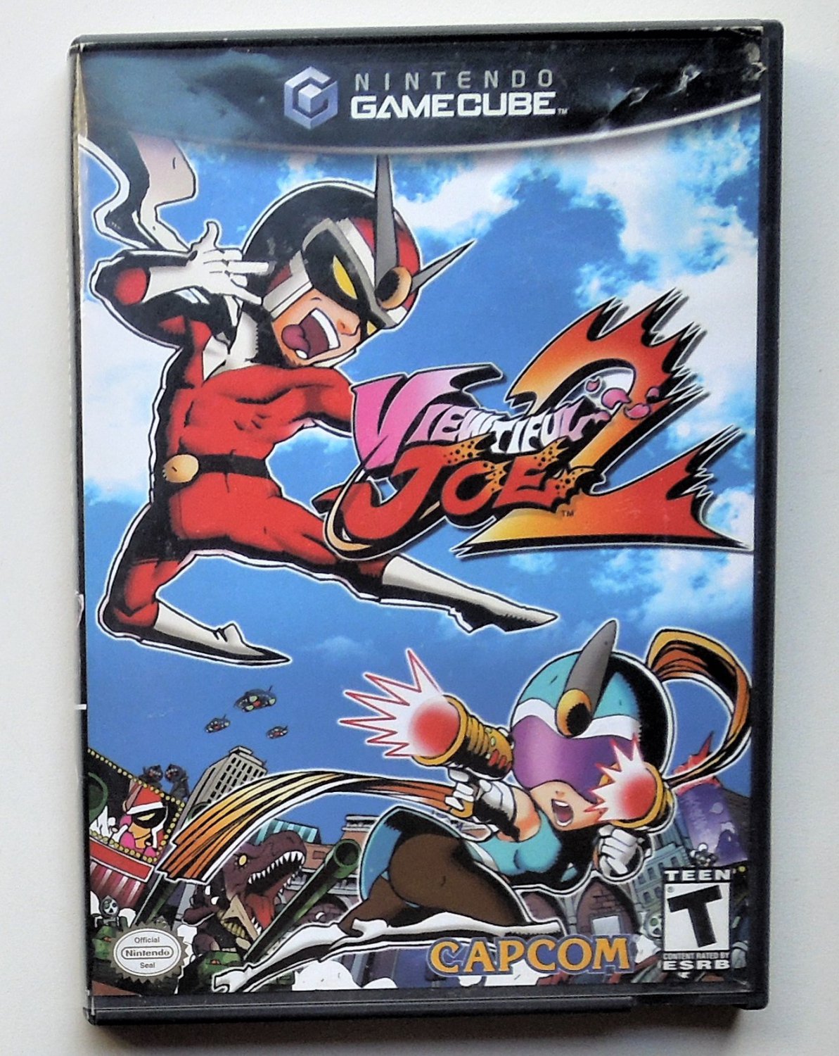2004 Capcom Viewful Joe 2 For the Gamecube Game systems