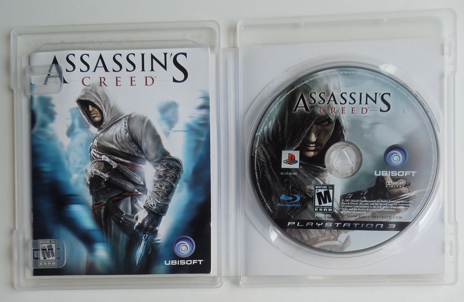 2007 Ubisoft Assassin's Creed For The PS3 Game System Complete