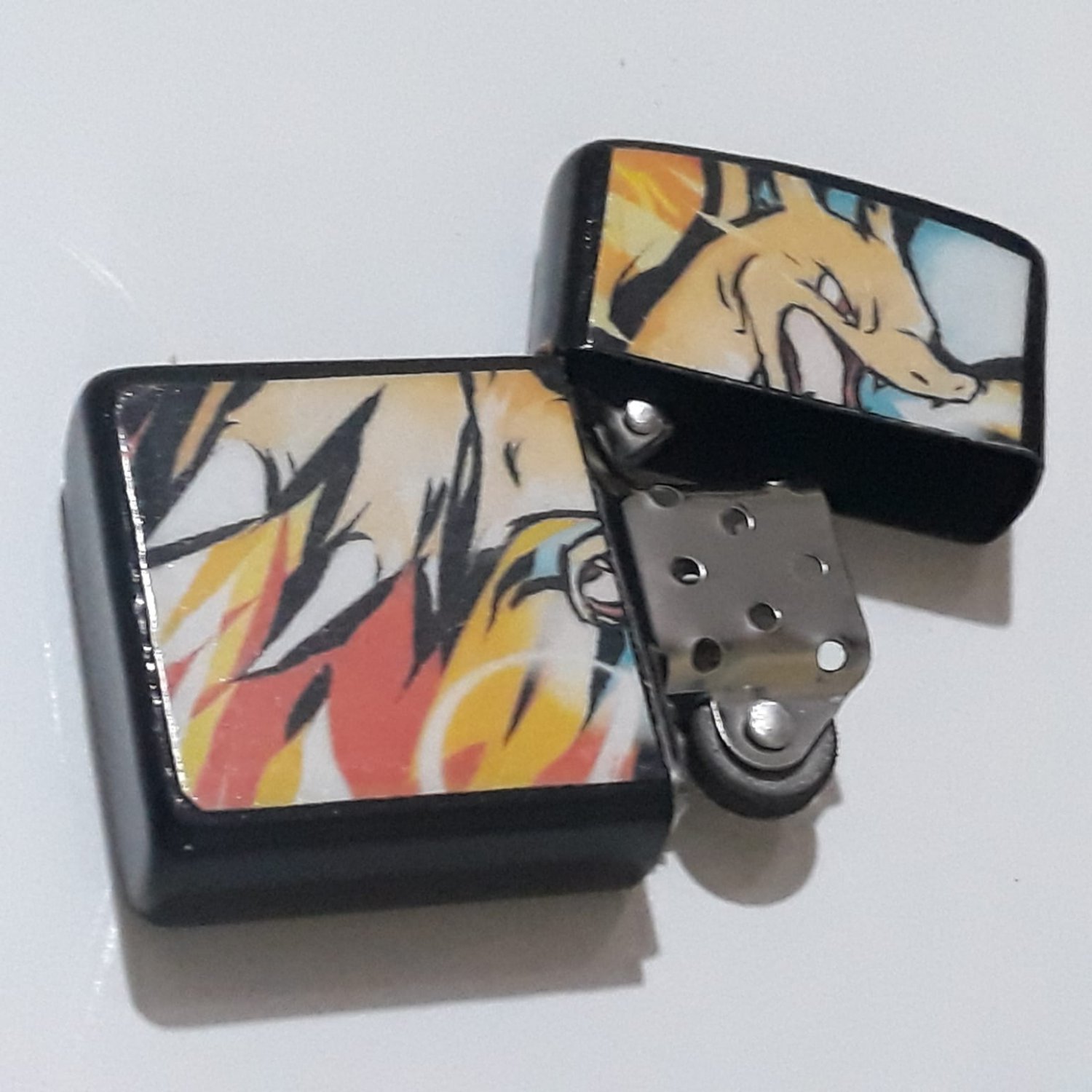 Charizard Pokemon - Oil Windproof Flip Top Lighters Briquet Encendedor