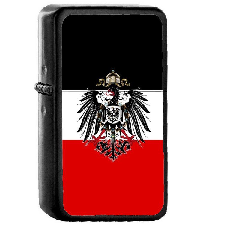 Germany Country National Emblem Flag - Oil Windproof Flip Top Black ...