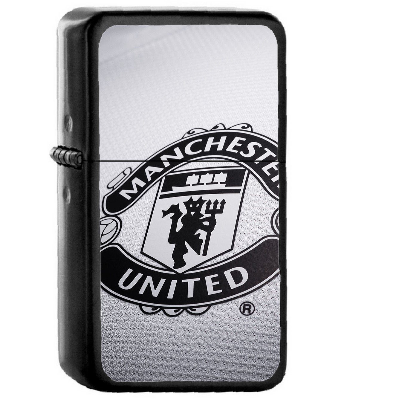 Manchester United Uniform Logo Epl - Oil Windproof Black Lighters ...