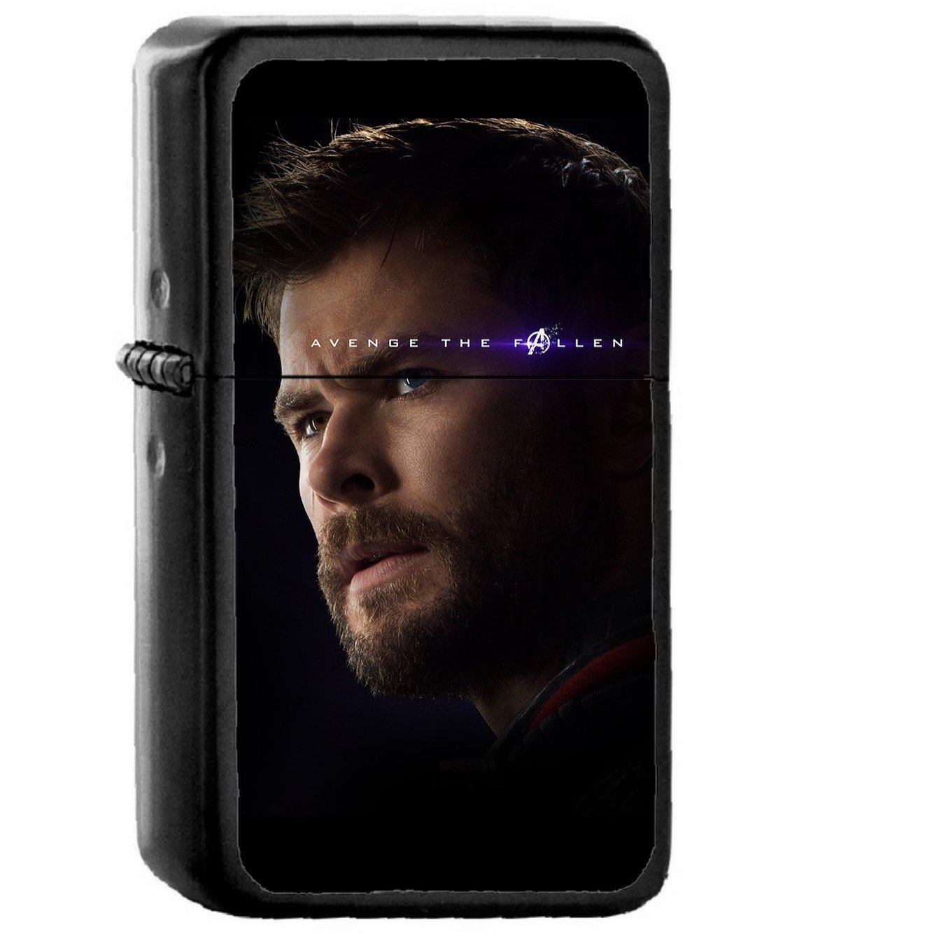 Thor Avengers Marvel Hero Endgame Poster Film Art - Oil Windproof Black ...