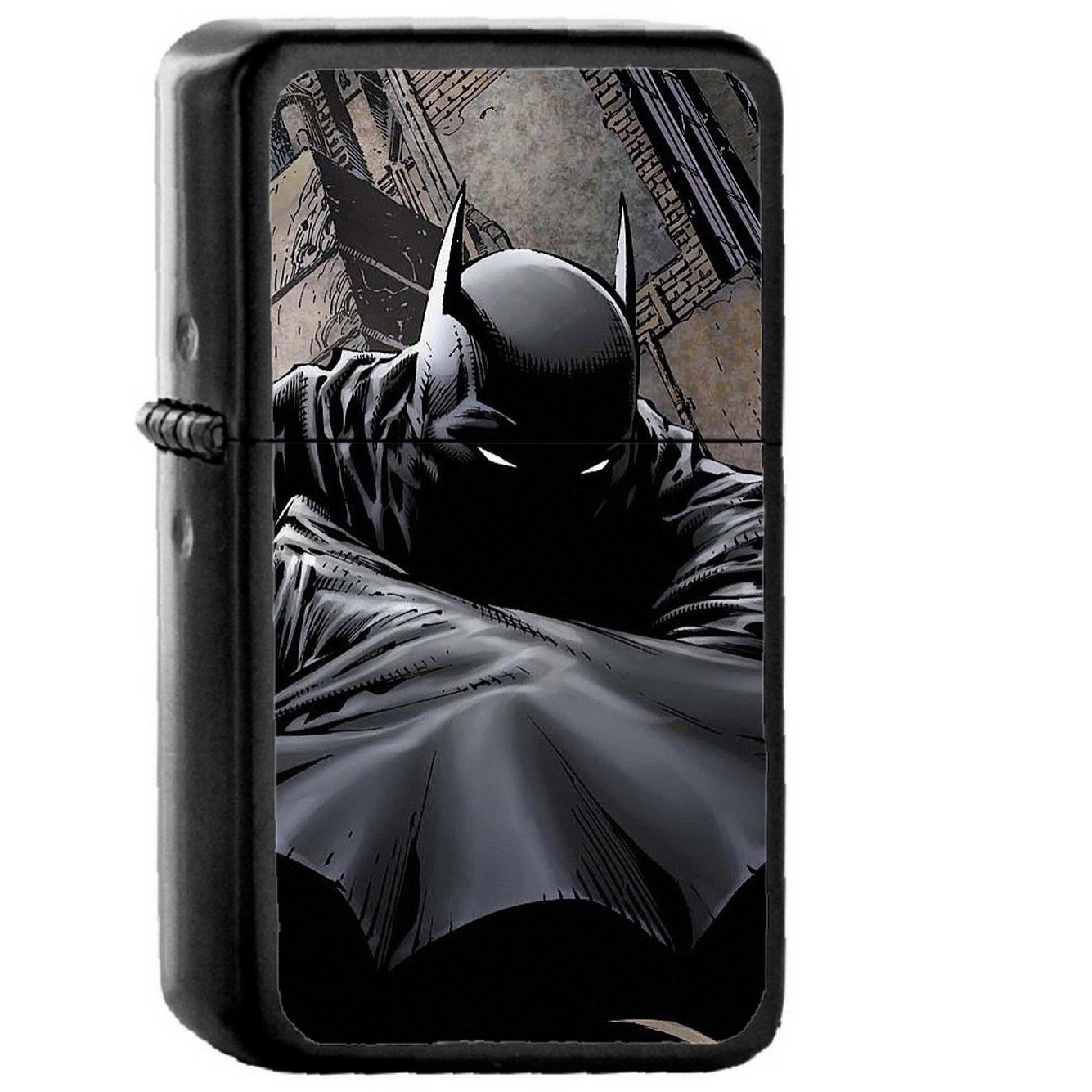 Batman Scary Illust - Oil Windproof Black Lighters Briquet Encendedor