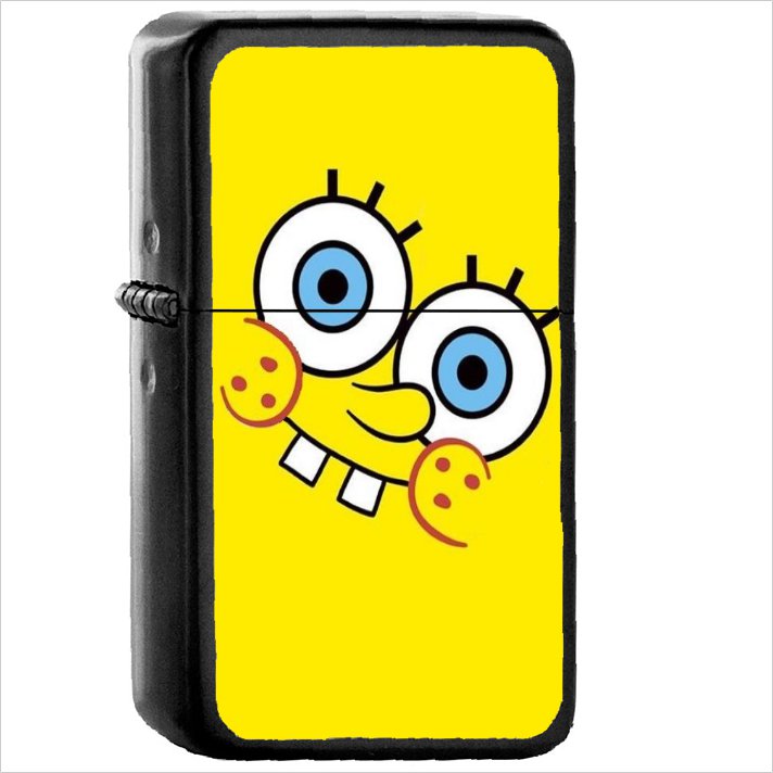 TV Show Spongebob Squarepants Oil Windproof Black Lighter Briquet ...