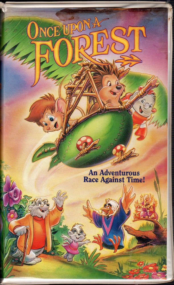 Once Upon A Forest VHS Clamshell