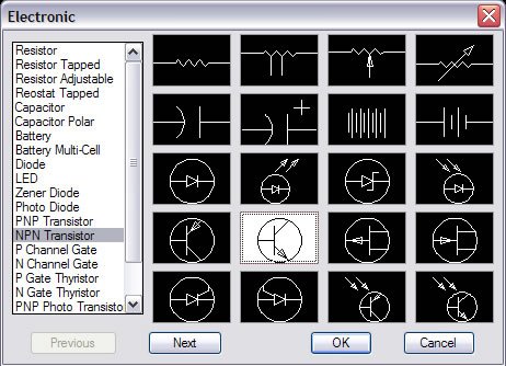 CAD Electrical Symbol Library, Menu for Autocad (VER 2.1)