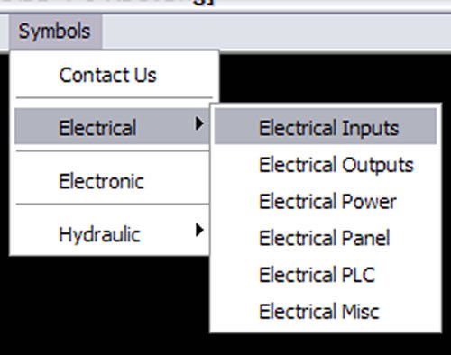 CAD Electrical Symbol Library, Menu for Autocad (VER 2.1)