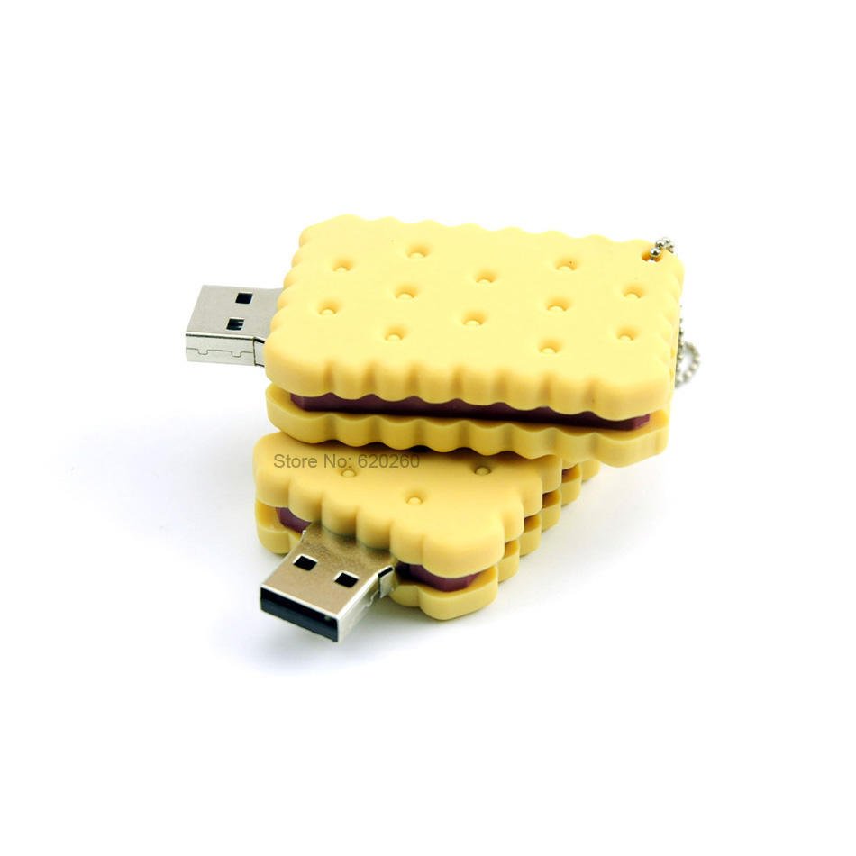 Emulate Biscuit Pen Drive Usb Stick 2 colors Biscuits Usb Flash Drive ...