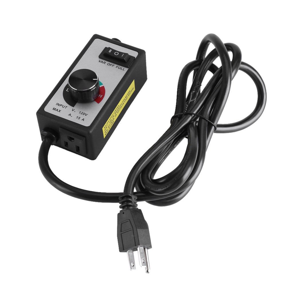 120V 600/1500W Duct Fan Variable Speed Dial Controller for Inline ...
