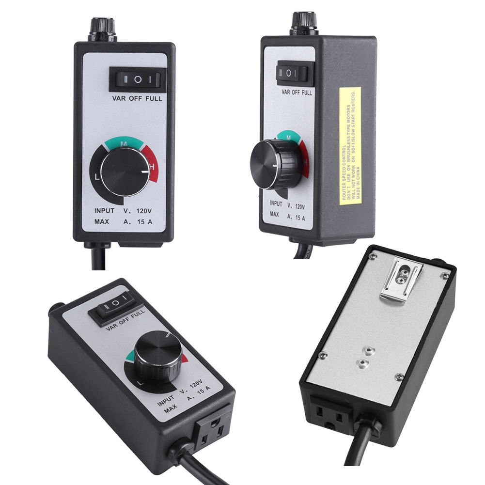 120V 600/1500W Duct Fan Variable Speed Dial Controller for Inline ...