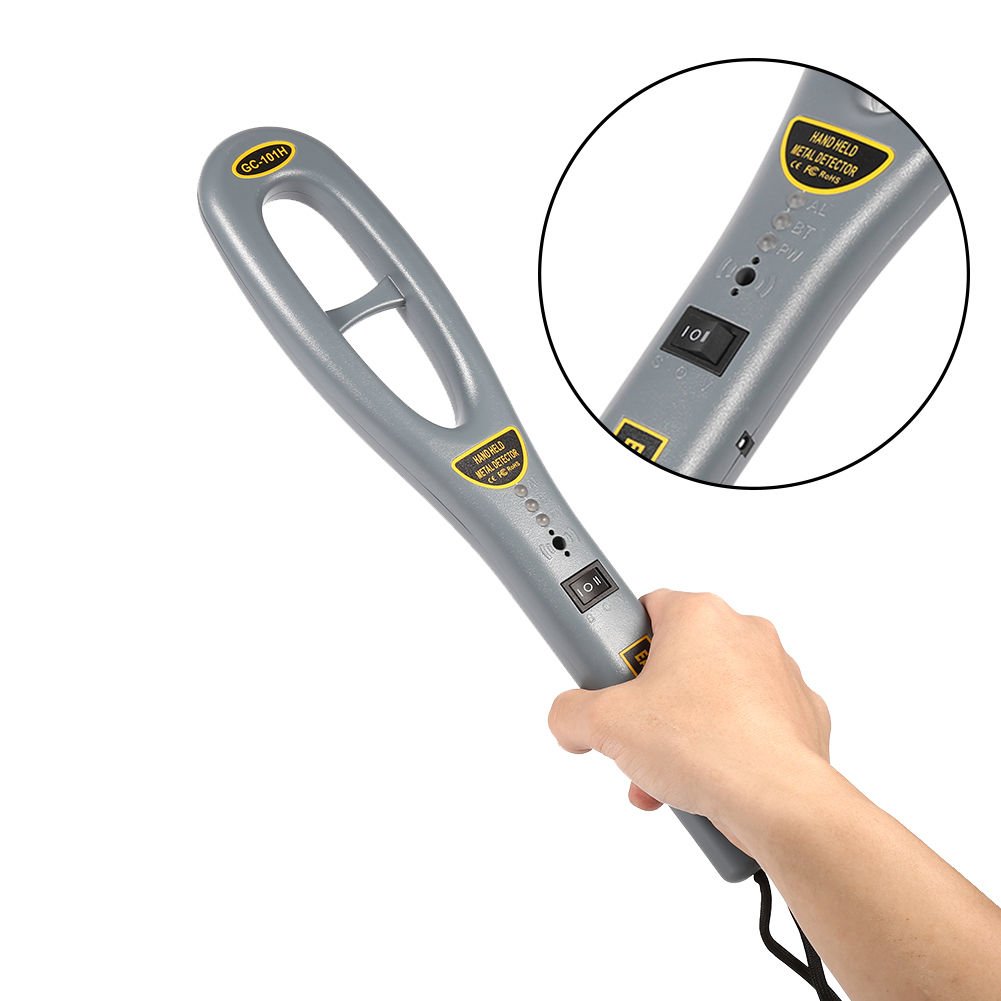 Handheld Metal Detector Pinpoint Probe Waterproof Sensitivity Plastic ...
