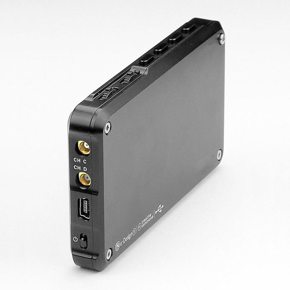 Portable DS203 LCD 4-CH Digital Oscilloscope 8MB Memory 72MSa/s ...