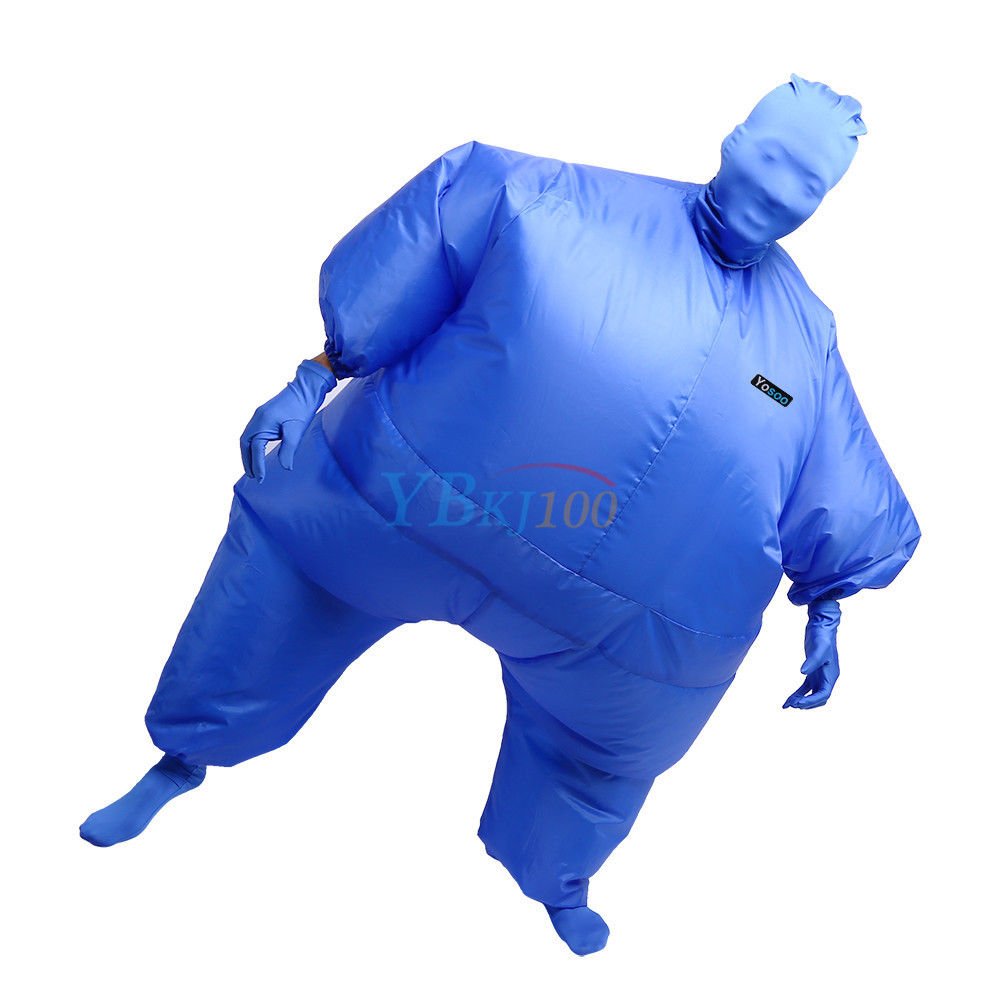 3 Colors Adult Chub Suit Inflatable Blow Up Color Full Body Costume ...