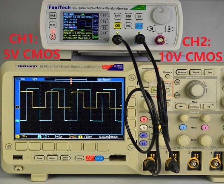FY6600 15-60MHz Dual Channel DDS Function Arbitrary Waveform Signal ...
