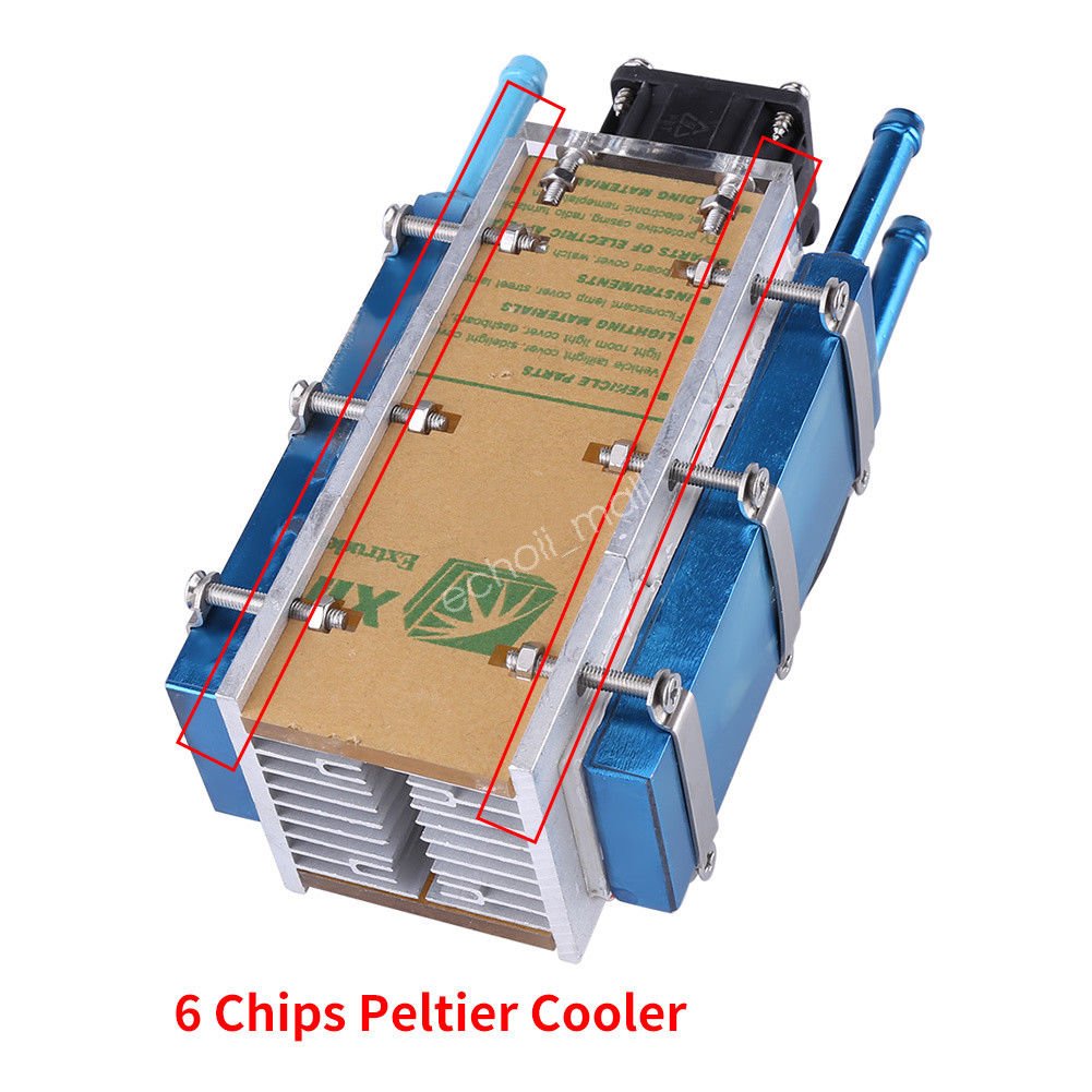 6-chip 360W Semiconductor Refrigeration Air Cooling Conditioner Water ...