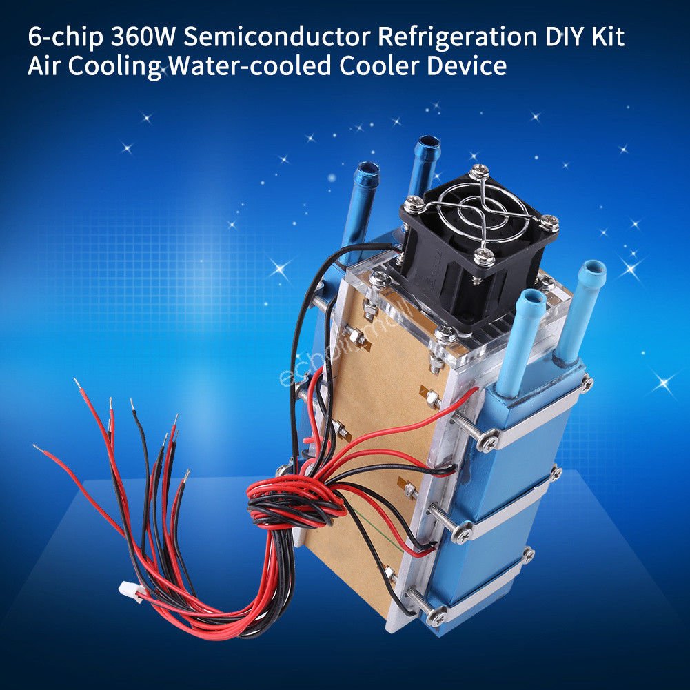 6-chip 360W Semiconductor Refrigeration Air Cooling Conditioner Water ...