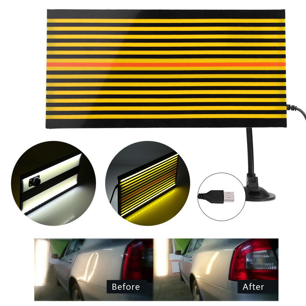 PDR Paintless Dent Removal Repair USB LED Line Board Light Scratch ...