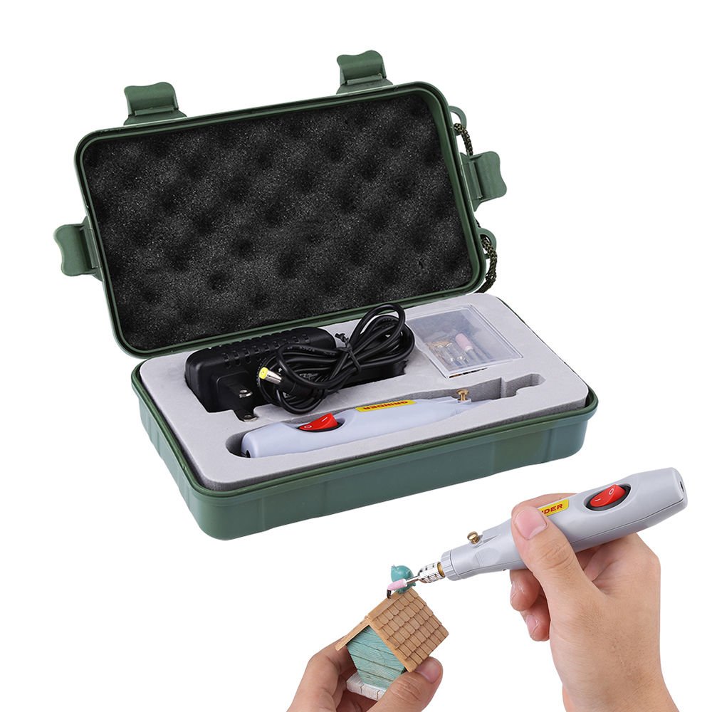 Handy Mini Electric Drill Grinder Engraver Rotary Tools Kit Adjustable ...