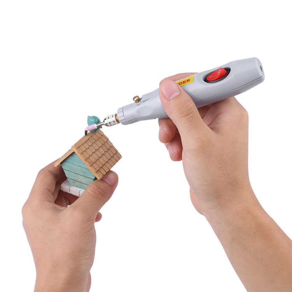 Handy Mini Electric Drill Grinder Engraver Rotary Tools Kit Adjustable ...