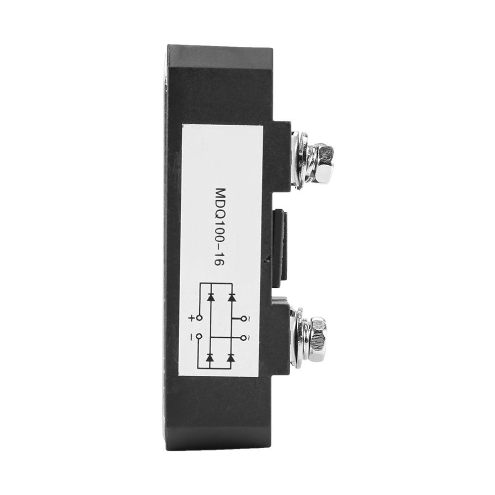 MDQ 100A Amp 1600V Volt Single 1 Phase Diode Metal Case Bridge ...