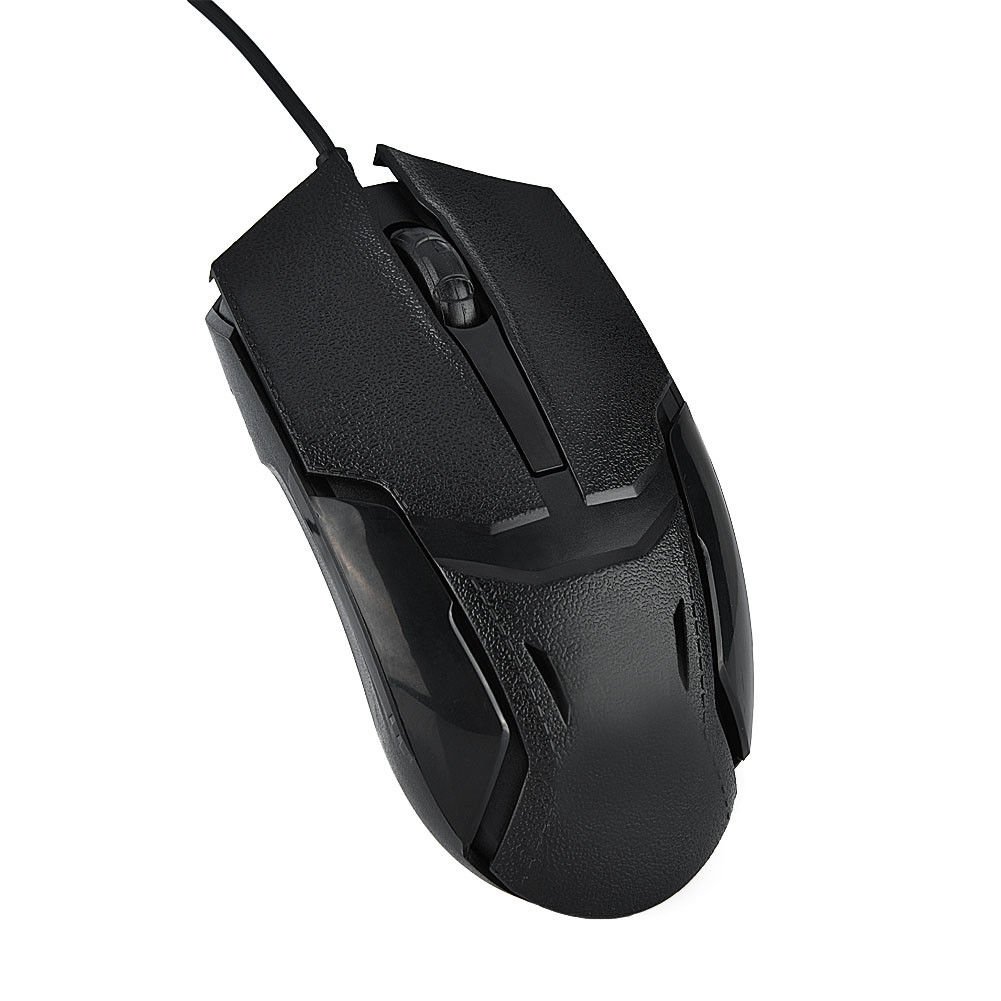 Universal USB Wired Optical Gaming Mouse 1600 DPI Matte Game Mice For ...