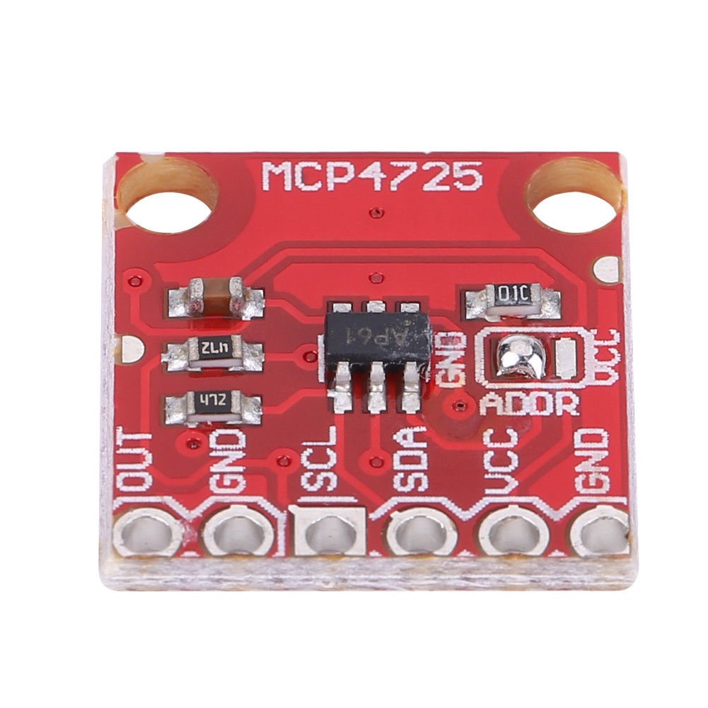 5Pcs MCP4725 I2C DAC Breakout Development Board Module 12Bit 2.7V-5.5V