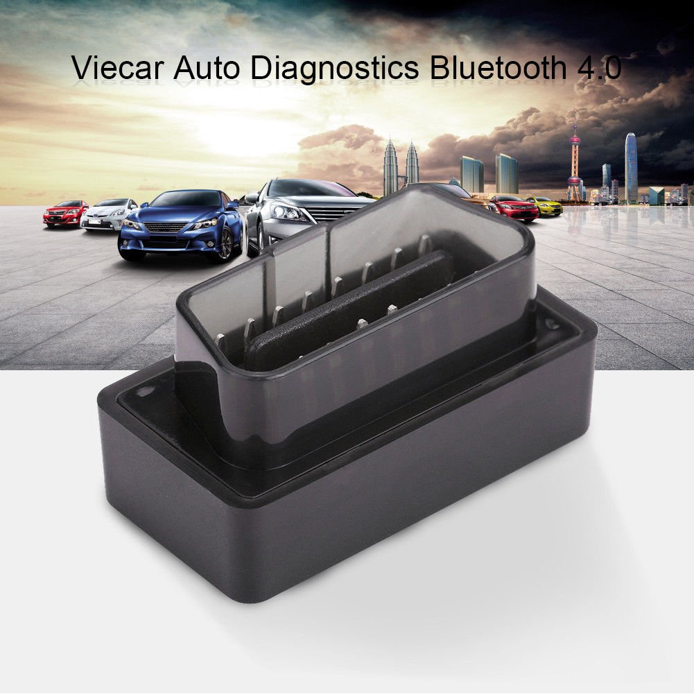 Viecar Mini OBDII Bluetooth 4.0 Diagnostic Scanner Tool for IOS/Android ...