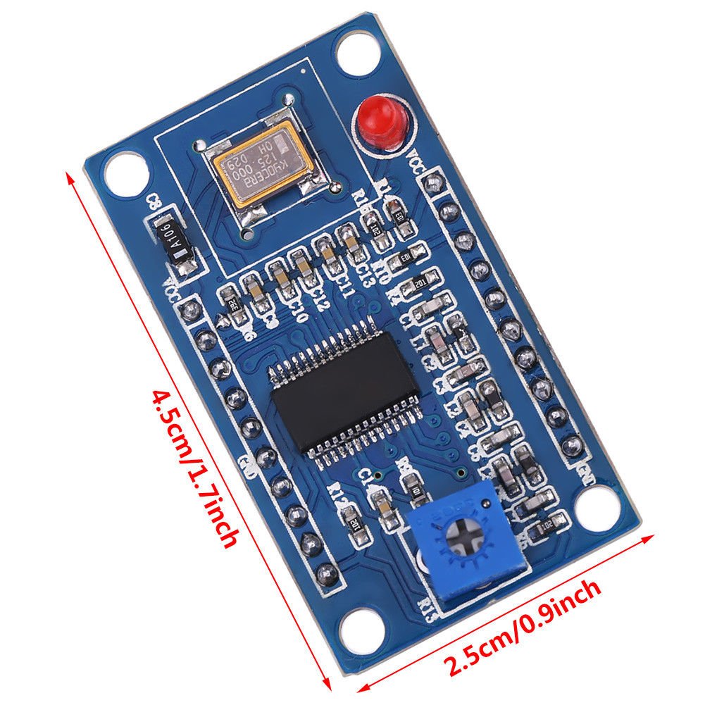 AD9850 DDS Signal Generator Module 0-40MHz 2 Sine Wave 2 Square Wave ...