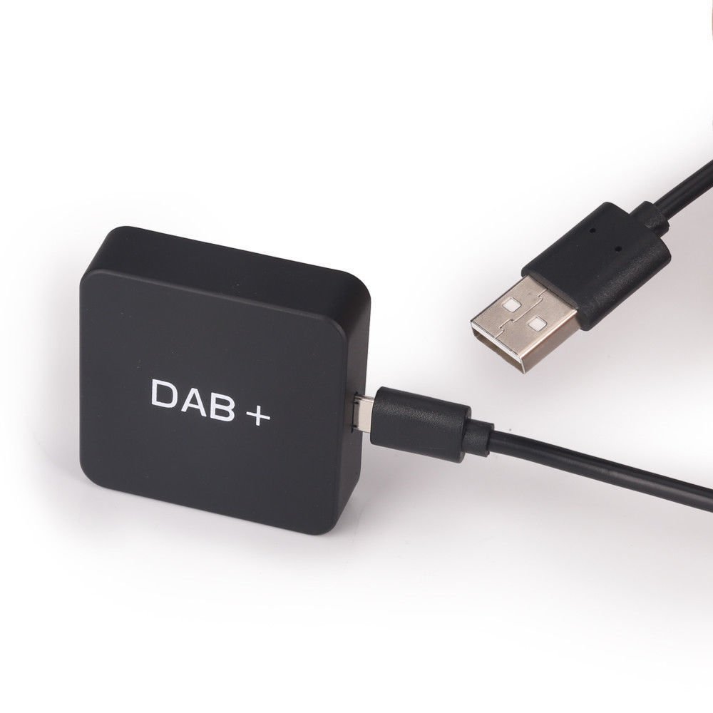Digital Radio Broadcast DAB BOX Receiver Antenna Media USB For Car ...