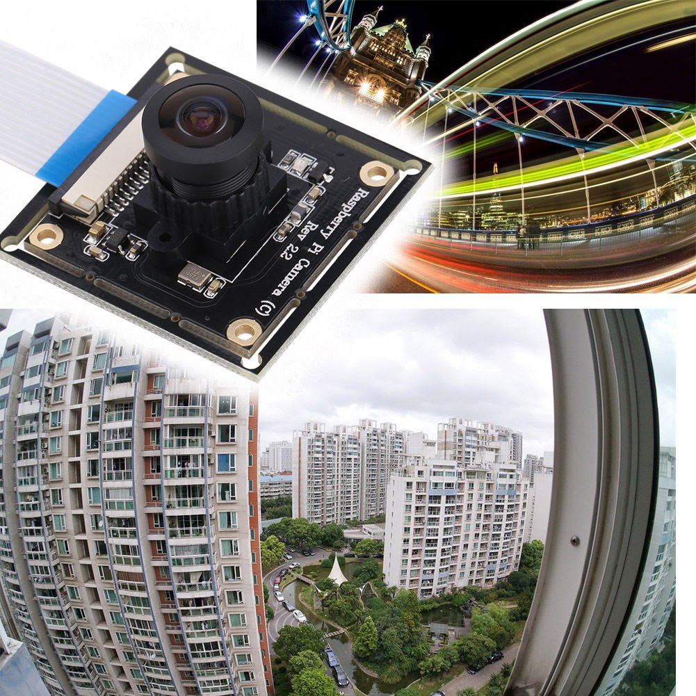 5MP Wide Angle 1080P HD Camera Board Module For Raspberry Pi 2/3 & Doorbell
