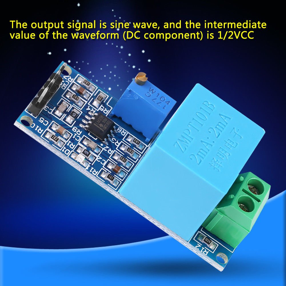 2mA Single Phase AC Voltage Transformer Voltage Sensor Active Module 5-30v