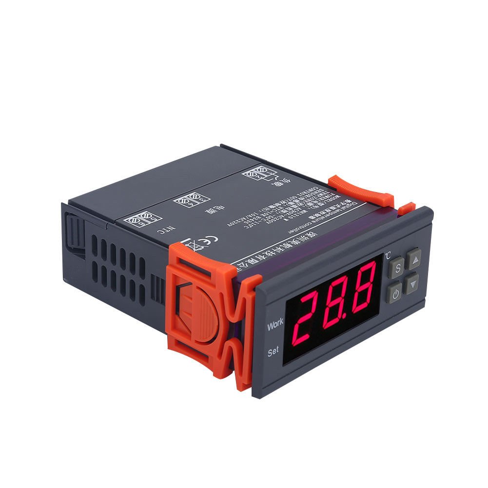 Digital AC 220V 10A Temperature Controller Thermostat with Sensor ...