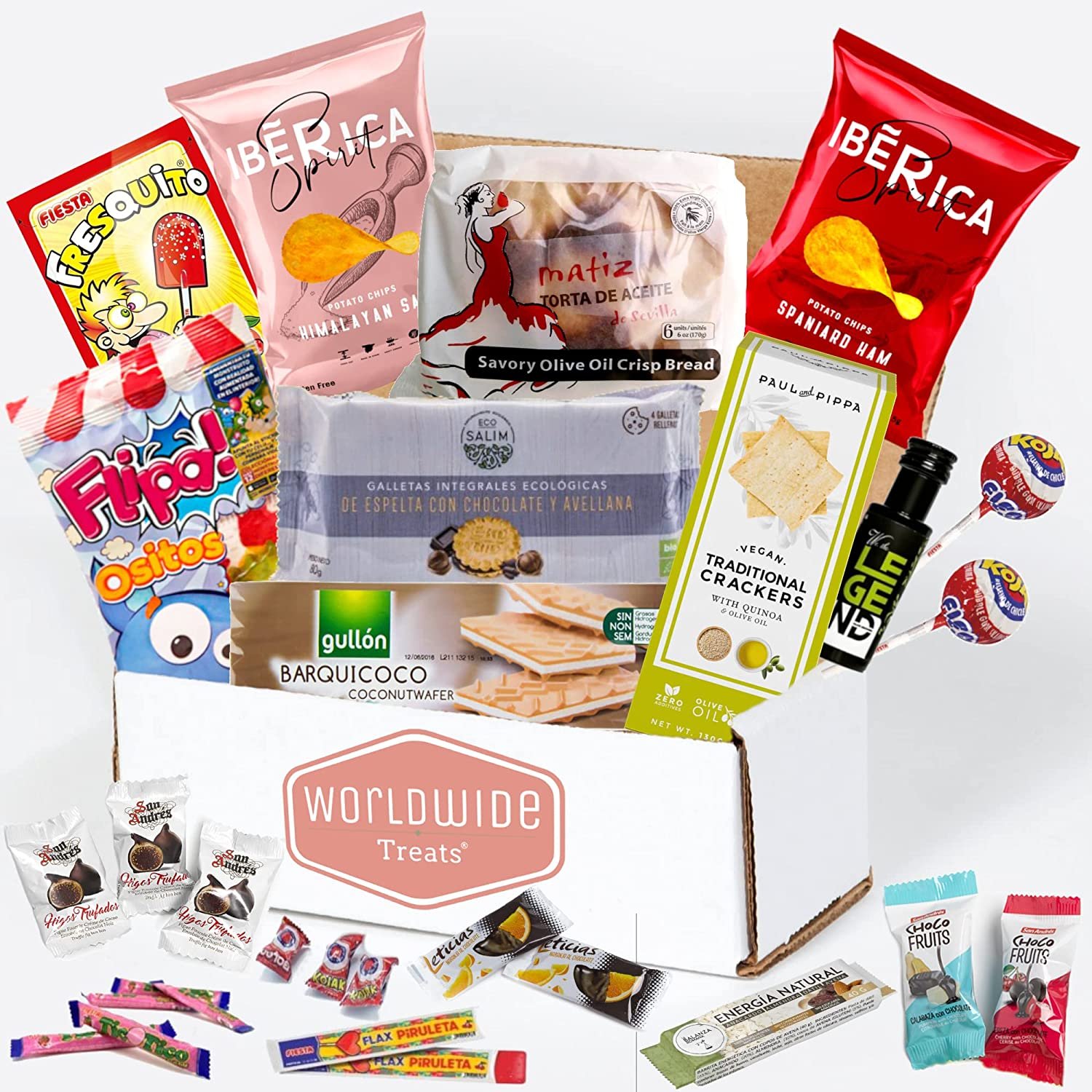 New Taste of Spain Snack Mix - Gourmet Spanish Snacks Box