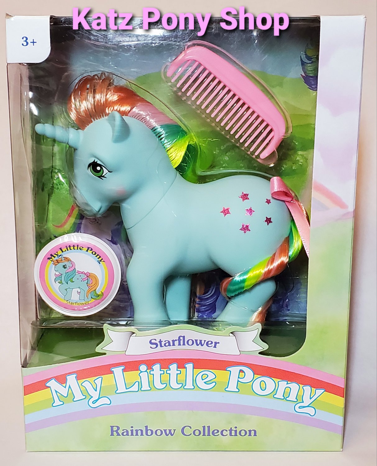 MLP 35th Anniversary Retro Rainbow Pony Starflower
