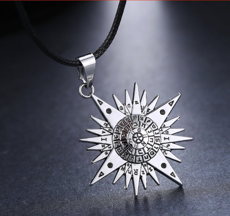 Anime Black Butler Pentacle Pentagram Pendant Lucifer Satan Logo ...