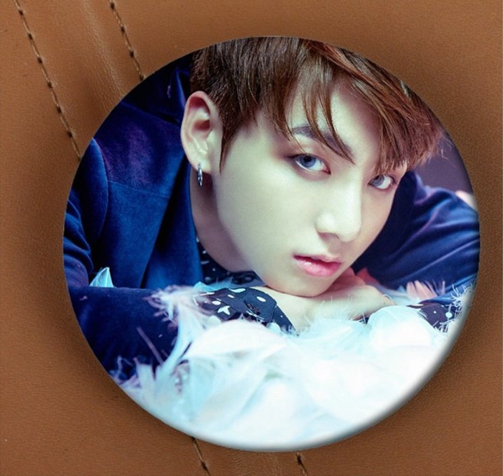Korea POP BTS Bangtan Boys JUNG KOOK Brooch Pins Badge Broches For ...