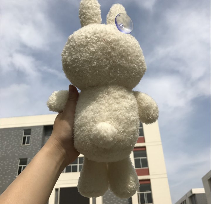 Cute Red Nose Rabbit Baby Soft Plush Toys for Children Bunny Sleeping ...