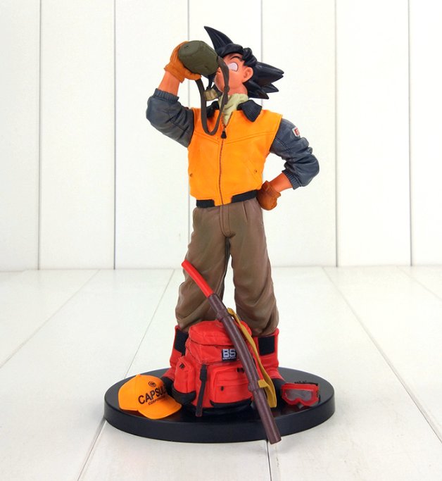 Dragon Ball Z Goku Drinking Water Yamcha With Sword Anime