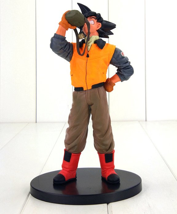 Dragon Ball Z Goku Drinking Water Yamcha With Sword Anime with box