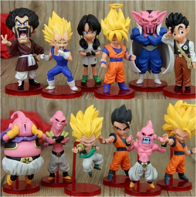 Set Dragon Ball Episode of Boo Buu Son Goku Vegeta Hercule Dabura Son ...