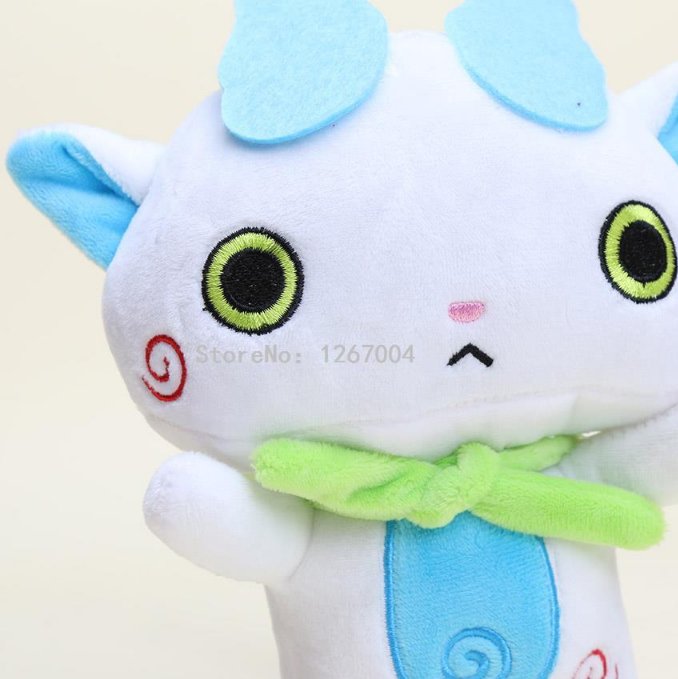 20cm Yo-Kai Watch plush Doll Komasan keychain pendant Plush Toys with ...