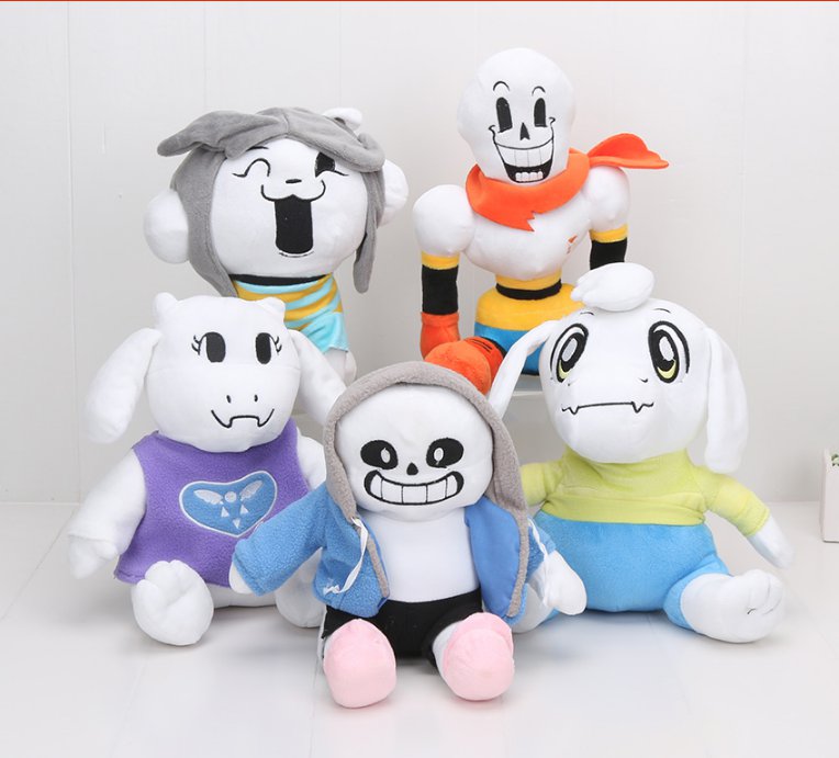 Undertale plush Papyrus Undyne Alphys MTT SANS Toys Animation Plush Dolls