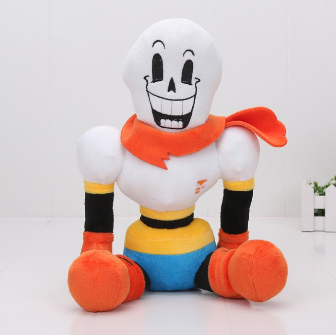 Undertale plush Papyrus Undyne Alphys MTT Papyrus Toys Animation Plush ...