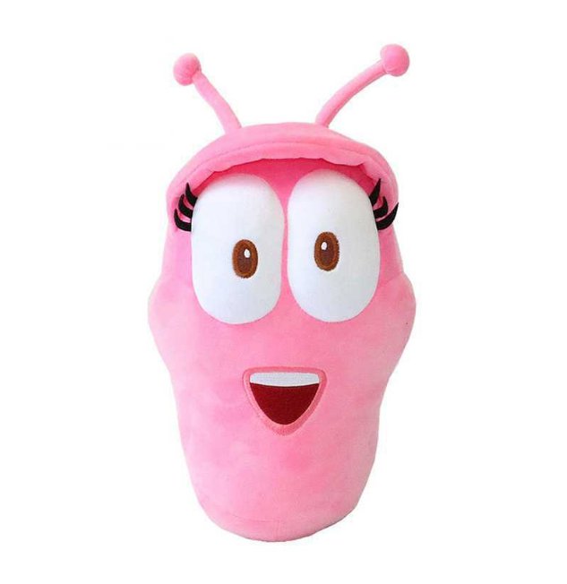 15cm Anime Larva Plush Toys Pink insects soft Stuffed animals Doll