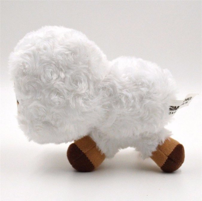 Minecraft Plush Toys 16cm White Minecraft Baby Sheep Plush Stuffed Toys