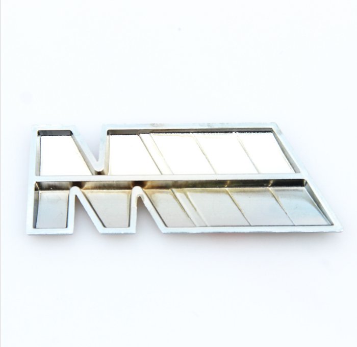 NEW M power Series Logo Sticker Emblem Badge Chrom Mline for BMW M