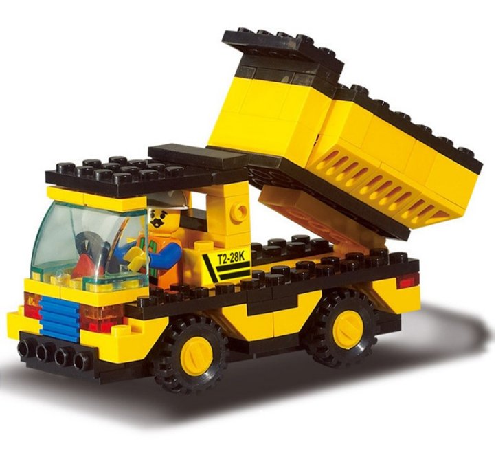 New Arrival 93pcs/set DIY Building Blocks Toys Construction Vehicles ...