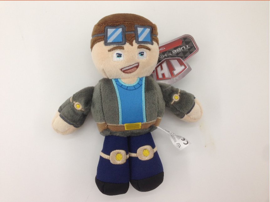 Minecraft Steve Tube Heroes Plush Toys Tube Heroes TDM Captain Sparklez...